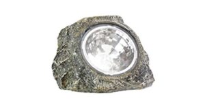 gsl ss-gsl-k5017 8 inch outdoor garden stone solar spot light