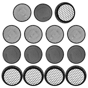 DOITOOL 20pcs Classifier Sifting Pan Outdoor Gold Panning Soil Sifter Sieve Mesh Screen Classifier for Garden Outdoor