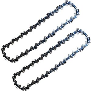 morocca 2 pack 8″ replacement chainsaw saw chain for dewalt dcps620 dcps620b dcps620m1 20v max xr li-ion pole saw pole saw 34dl 043