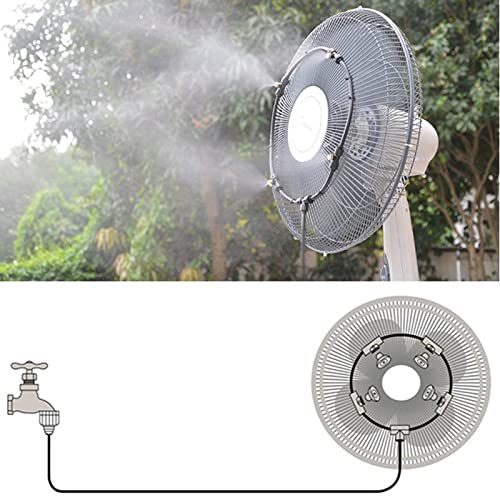 chengzui Garden Mister with Nozzle/Tee Joint/Connector/PE Tube/Spray Base Utility Yard Cooling Sprayer Gardening Accessories Irrigation Sprayer for Garden Backyard Plant