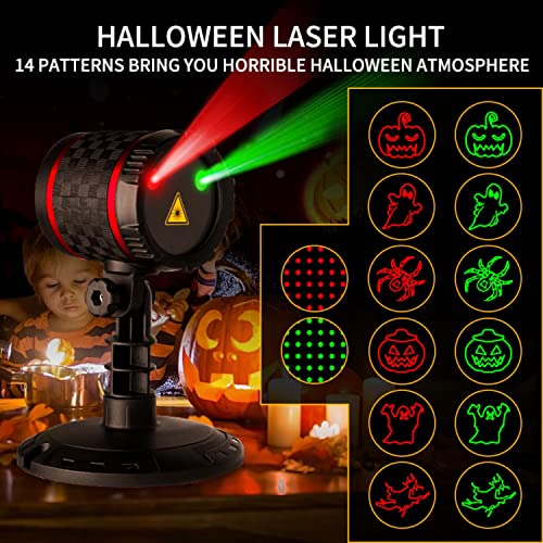 Laser Lights Projector, Indoor Outdoor Garden Waterproof with Remote Control for Holiday Decoration