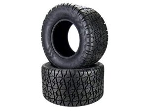 (2) 24×12.00-12 tire 4 ply lawn mower garden tractor zero-t ii tread