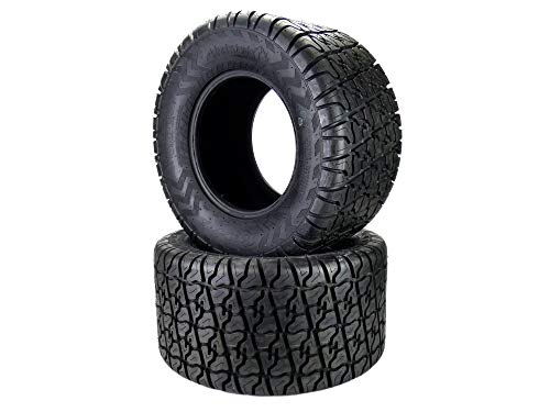 (2) 24x12.00-12 Tire 4 Ply Lawn Mower Garden Tractor Zero-T II Tread