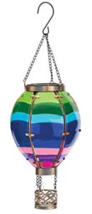 regal’s hot air balloon solar lantern sm – stripe