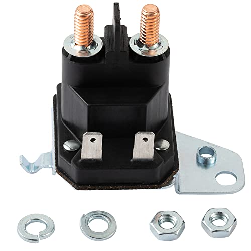 725-06153A 725-06153 Starter Solenoid Relay for Riding Lawn Mower Compatible with Cub Cadet XT1 XT2 Enduro RZT LT1 ZT1 ZT2 MTD Troy Bilt Yard Man Husky Yard Machines Craftsman Zero Turn