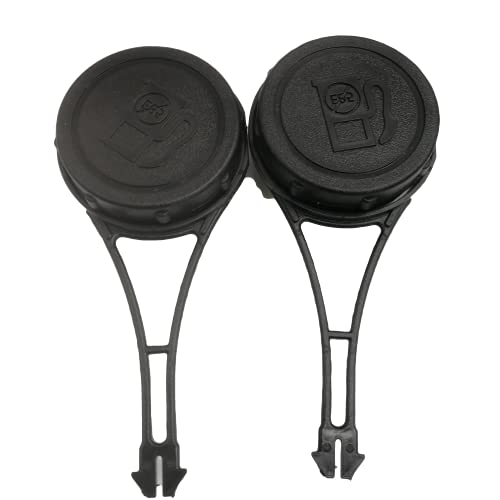 shiosheng 2pcs Fuel Tank Caps 799585 Fit for B&S Mower Compatible 550e & 550ex 625e, 675ex & 725ex Series and 7.75-8.75 Engines Toro Timemaster, Craftsman 580752950