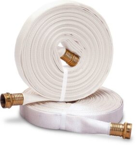 myti-flo 017-0120-0719 synthetic jacket, jgb enterprises layflat garden hose, maximum pressure: 250 psi, 50′ length, 0.75″ inner diameter