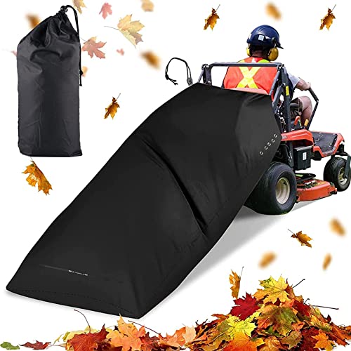 ZEROYOYO Lawn Tractor Leaf Bag - Reusable Grass Catcher Bag for Lawn Mower Tractor, Garden Leaf Cleaning, Latest Upgrade Leaf Bag for Riding Lawn Mower, 54 Cubic Feet Fast & Easy Leaf Collection