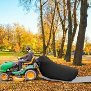 ZEROYOYO Lawn Tractor Leaf Bag - Reusable Grass Catcher Bag for Lawn Mower Tractor, Garden Leaf Cleaning, Latest Upgrade Leaf Bag for Riding Lawn Mower, 54 Cubic Feet Fast & Easy Leaf Collection