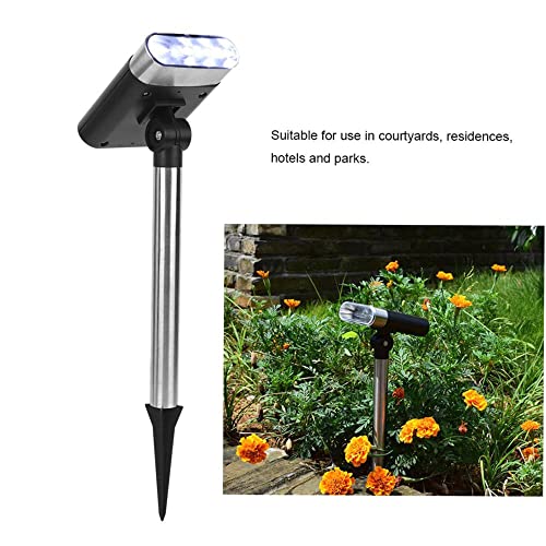 haillusty Solar-Powered Outdoor Waterproof Landscape Lighting for Garden Yard Decor and Lawn Ornaments - Solar Spotlight and Garden Light Decoration Accessories