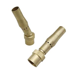 lrjskwzc hose fittings 1 inch adjustable brass foam bubbling water column fountain spray head garden landscape pond air-blended fountains 1pc