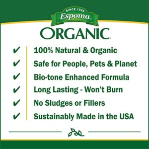 Espoma Organic Plant-Tone 5-3-3 Natural & Organic All Purpose Plant Food; 36 lb. Bag; The Original Organic Fertilizer for All Flowers, Vegetables, Trees, and Shrubs.