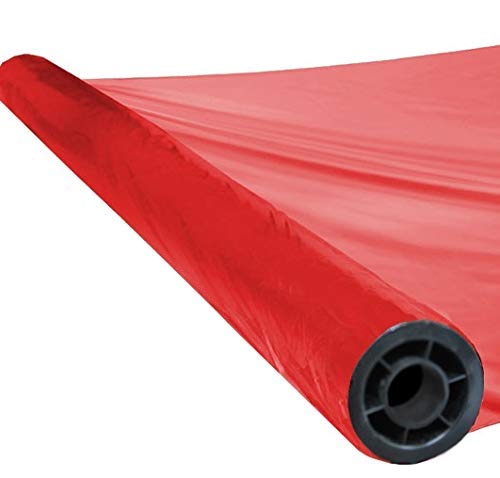 Red Mulch - Garden - Plastic Film - 4ft. X 600ft. 1.0 Mil Embossed by Grower's Solution