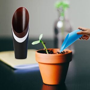 7Pcs Mini Garden Tools Set Soil Scoop Planting Scoop Mini Shovel Plant Tools Bonsai Soil Scoops Garden Shovels Gardening Kit for Seedling Soil for Planting Micro Landscape