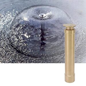 garden water hose nozzle, g1 dn25 female thread brass pond sprinkler nozzle adjustable fountain telescopic mushroom water spray for garden pond amusement park museum library