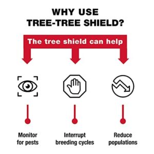 Tree Shield Insect Barrier by Catchmaster - 4 Rolls 30 Feet Each, Ready to Use Indoors & Outdoors. Banding Protection Sticky Fly Tape Moth Lanternfly Giant Coverage Wrap Glue Adhesive Plant Non-Toxic