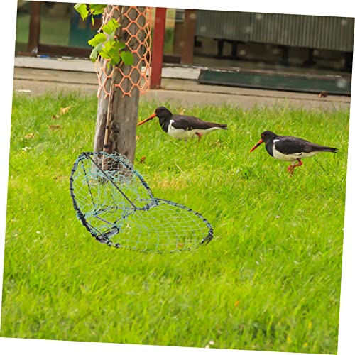 INOOMP Pigeon Cage Effective Spring Sparrow Multifunctional for Wear-Resist Mesh Reusable Pigeon Trapping Starling Clip Hunting Garden Live Catcher Outdoor Catching Traps Practical Quail Bird Net