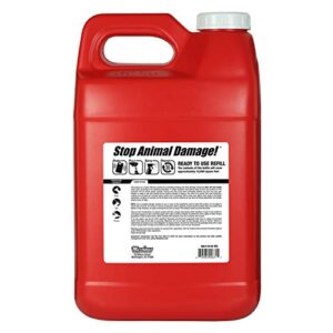 Deer Stopper II Repellent - Safe & Effective, All Natural Food Grade Ingredients; Repels Deer Elk, and Moose; Ready to Use, 2.5 Gallon Liquid Refill Bottle