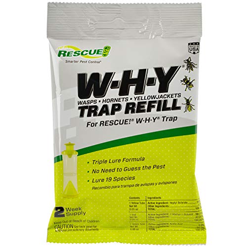 RESCUE! Non-Toxic Wasp, Hornet, Yellowjacket Trap (WHY Trap) Attractant Refill - 2 Week Refill