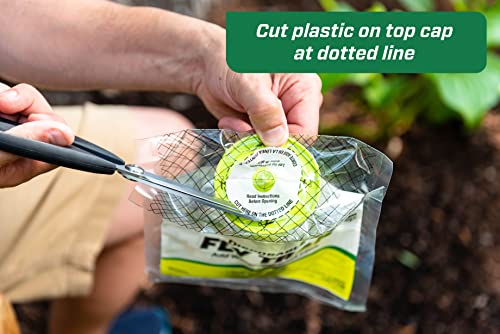 RESCUE! Outdoor Disposable Hanging Fly Trap - 8 Traps