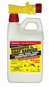 summit mosquito and gnat barrier covers 10,000 square feet, 1/2 gallon