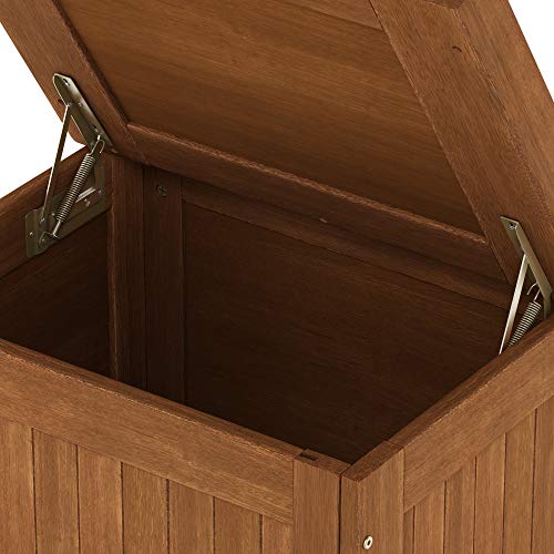 Furinno FG19749 Tioman Outdoor Hardwood Storage Box, Natural