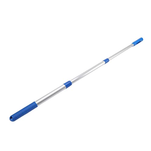 Zerodis Horticulture Garden Entertainment, Section Telescopic Pole Aluminum Detachable Swimming Pool Cleaning Accessories Swimming Pool Pole