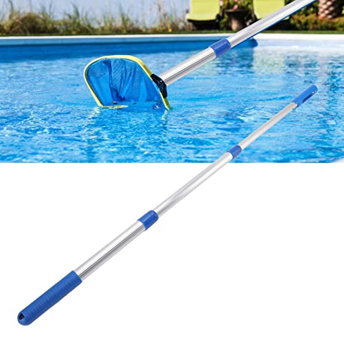 Zerodis Horticulture Garden Entertainment, Section Telescopic Pole Aluminum Detachable Swimming Pool Cleaning Accessories Swimming Pool Pole