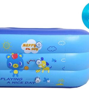 1.2/1.3/1.5/1.8M Kids Inflatable Swimming Pool Childs Toddlers Family Backyard Garden Pool 1.2M/2