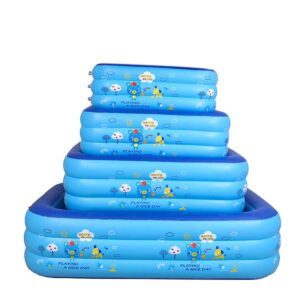 1.2/1.3/1.5/1.8M Kids Inflatable Swimming Pool Childs Toddlers Family Backyard Garden Pool 1.2M/2