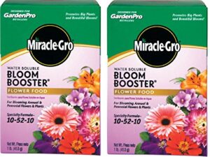 miracle gro garden pro bloom booster 10-52-10 1 lb. (2) …