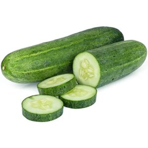 tke farms – cucumber seeds for planting, straight eight, 1.5 grams ≈ 55 seeds, cucumis sativus