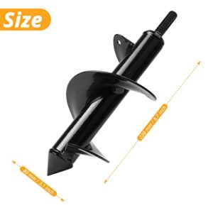 defutay Power Planter Auger Drill Bit Extension, Shaft Drill Planter, Bulb & Bedding Plant Auger, Easy Planter Garden Auger - Auger Digging Tool for Dirt, Clay, Soil and Sand (1PC)