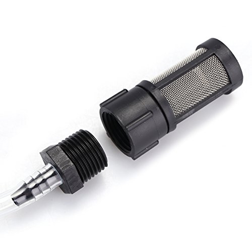 Venturi Fertilizer Injectors, Garden Drip Irrigation Device Kit with G3/4 Fertilizer Injector Switch Filter Water Tube