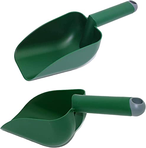 Set of 2 Plastic Soil Scoops