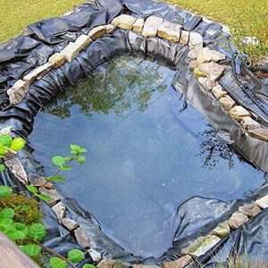 HomeABC Pond Liner Pond Skins for Ponds, Streams Fountains and Water Gardens,5ft*6.5ft PVC