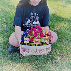 Kids Paint & Planting Flower Growing Kit, 27Pcs Childrens Gardening Plant Kits Arts & Crafts Garden Toy Set Birthday for Girls & Boys Age 4, 5, 6, 7, 8-12 Years Old