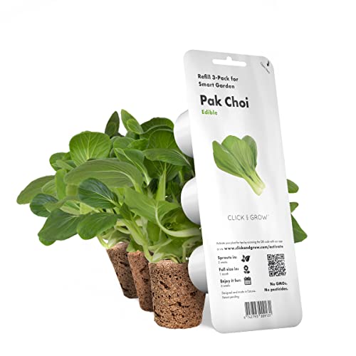 Click and Grow Smart Garden Pak Choi Plant Pods, 3-Pack