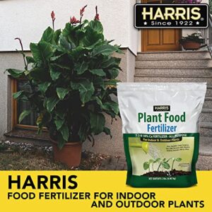 Harris Premium Plant Food Fertilizer, Promotes Vigorous Growth of Indoor and Outdoor Plants, 2lb