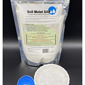 Water Storing Crystals Super Absorbent Hydro Gel Granules Polymer 1 Pound (Small Granular_20-100 mesh)