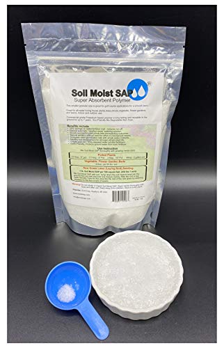 Water Storing Crystals Super Absorbent Hydro Gel Granules Polymer 1 Pound (Small Granular_20-100 mesh)