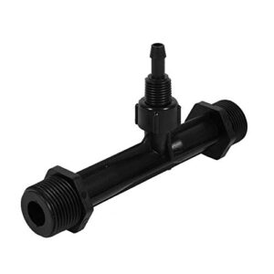 irrigation venturi fertilizer injectors device garden water tube, mixer injectors agriculture irrigation plastic tube agriculture tool watering kit.(1/2″ 3/4” 1” inch)(g3/4 六分)