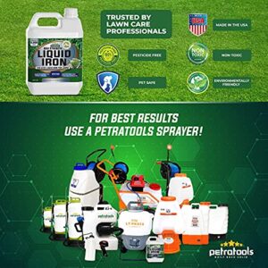 PetraTools Liquid Iron for Lawns (32oz) Liquid 16-4-8 Lawn (32oz)