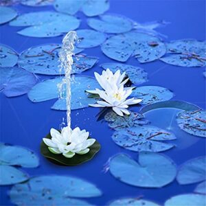 n/a 1Pc Lotus Shaped Fountain Garden Solar Fountain Floating Water Pump Solar Fountain for Pool for Garden Yard