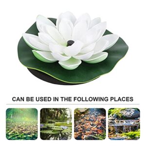 n/a 1Pc Lotus Shaped Fountain Garden Solar Fountain Floating Water Pump Solar Fountain for Pool for Garden Yard