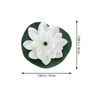 n/a 1Pc Lotus Shaped Fountain Garden Solar Fountain Floating Water Pump Solar Fountain for Pool for Garden Yard