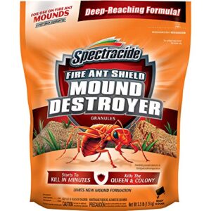 spectracide fire ant shield mound destroyer granules, 3.5-pound