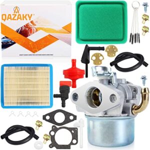 qazaky carburetor compatible with 12s252 12t102 12t112 12t132 12t152 12t202 12t212 12t232 12t252 12t292 157102 157112 157117 157202 157302 591299 690046 garden tiller 5.5hp 6hp 8.25hp