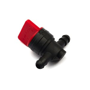 briggs & stratton 698183 fuel shut-off valve for quantum and selected models, in-line valve,black