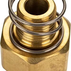 Simpson Cleaning 7100355 Replacement 3/4-Inch Female Garden Hose for Pressure Washer Pumps, 3/8-Inch MNPT, Gold